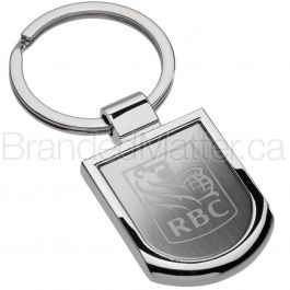 Badge Custom Logo Keychains | BrandedMatter.ca
